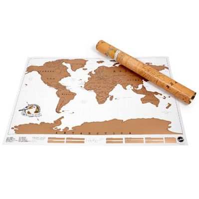 Luckies of London Scratch Map - Goofts, funny gifts, gags and pranks.