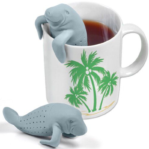 MANATEA Silicone Tea Infuser - Goofts, funny gifts, gags and pranks.